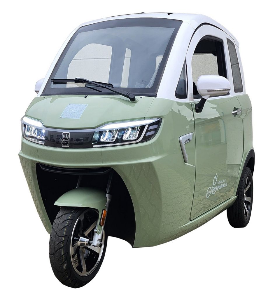 E-Auto 3 Rad KabinenRoller MengWang 3 bis 25-45km/h – Elektro Autos