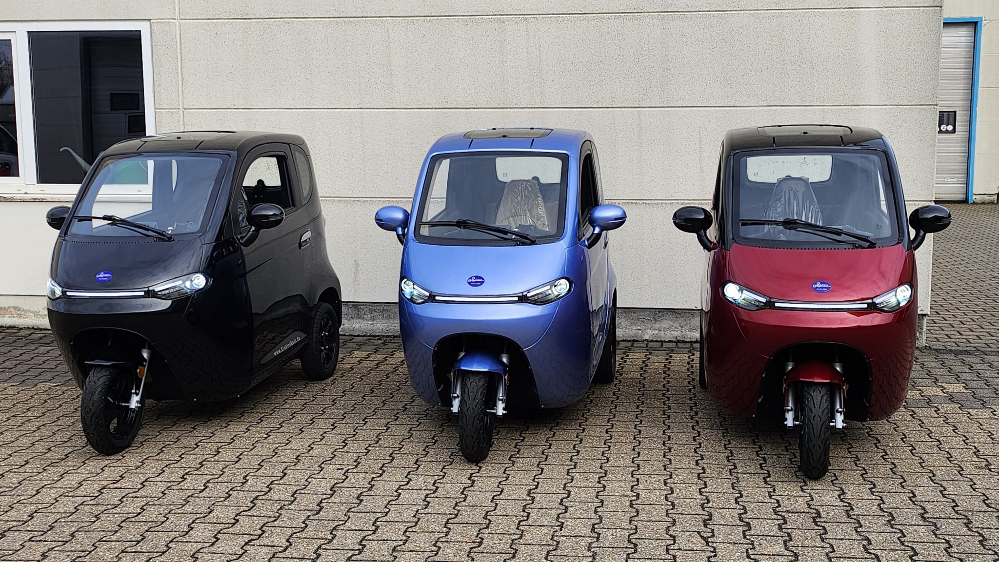 E-Auto 3 Rad KabinenRoller Zukunft 3 (Futura 3) bis 25-45km/h – Elektro ...